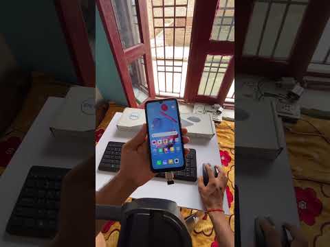 How to connect wireless keyboard and mouse in android mobile