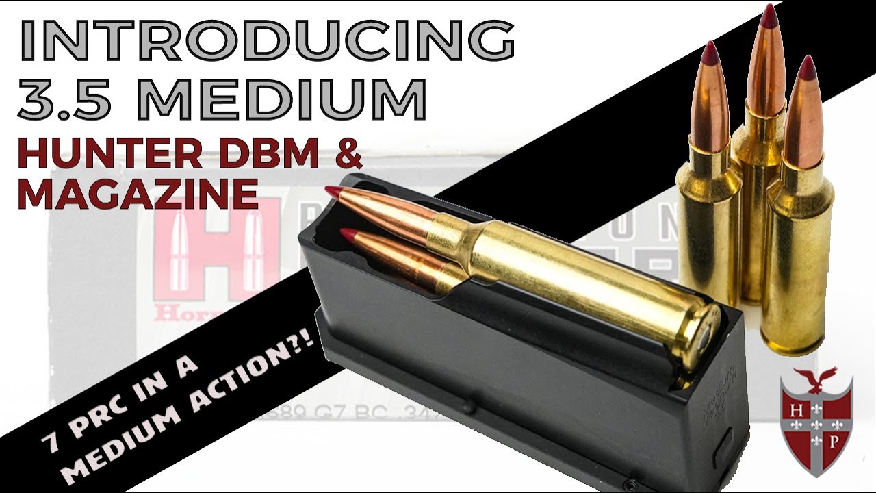 Introducing The 3.5 Medium Hunter DBM and Magazine