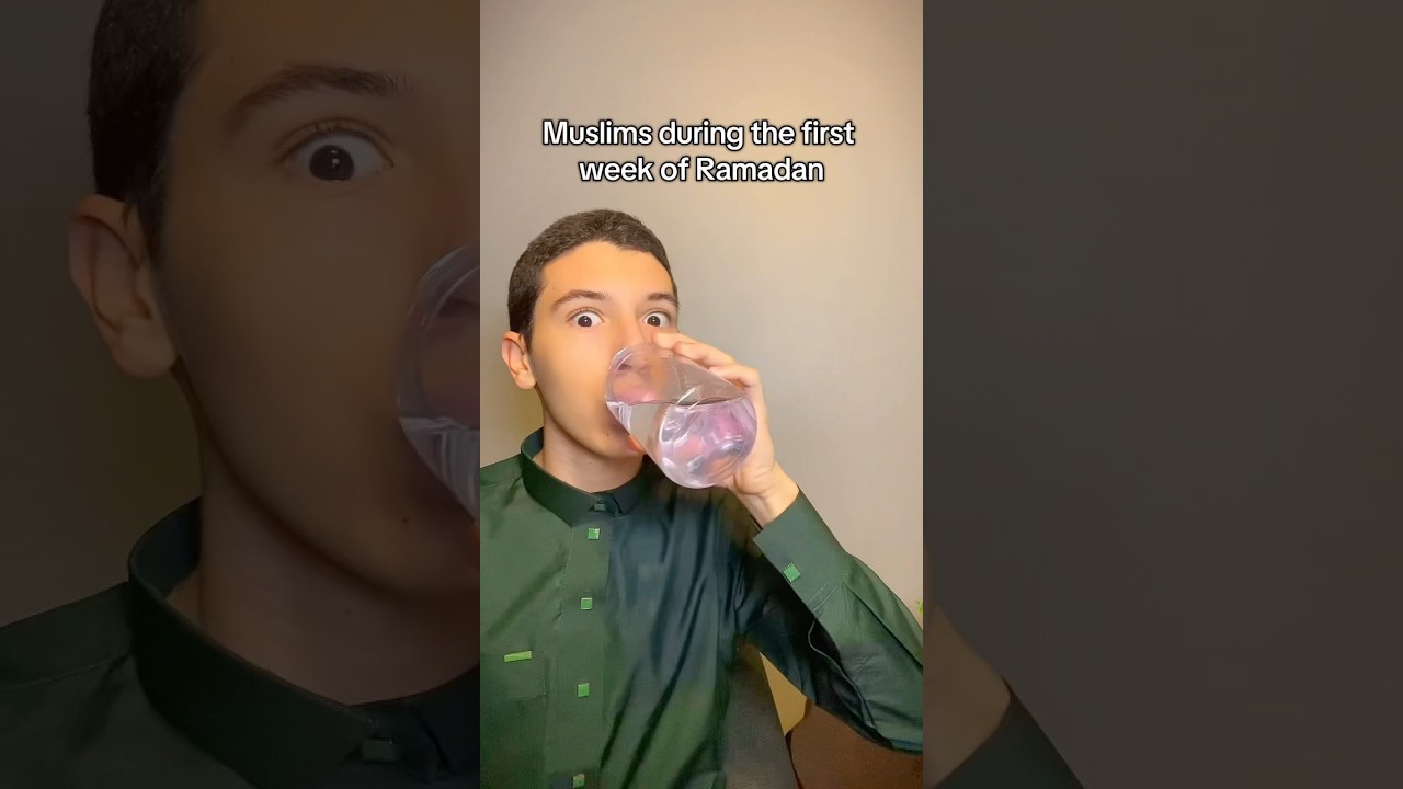 Muslims During The First Week Of Ramadan 😭