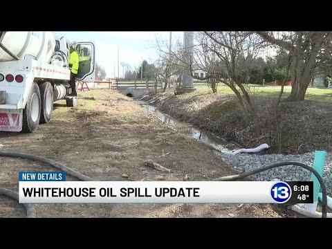 EPA: Crews still weeks away from finishing Whitehouse oil spill cleanup