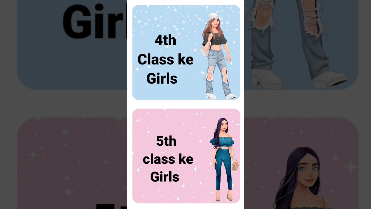 Class 4th,5,6,7 ki girls #trending #shorts