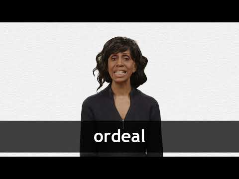 ORDEAL definition and meaning | Collins English Dictionary