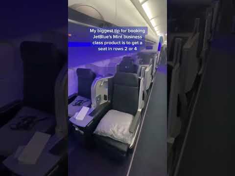 BIGGEST TIP for booking JetBlue's older Mint configuration! #shorts #jetblue #businessclass #plane