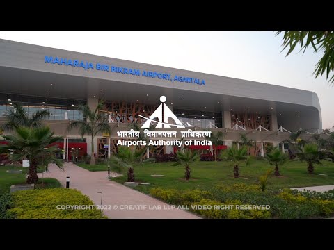 Maharaja Bir Bikram International Airport Agartala- Walkthrough commercial