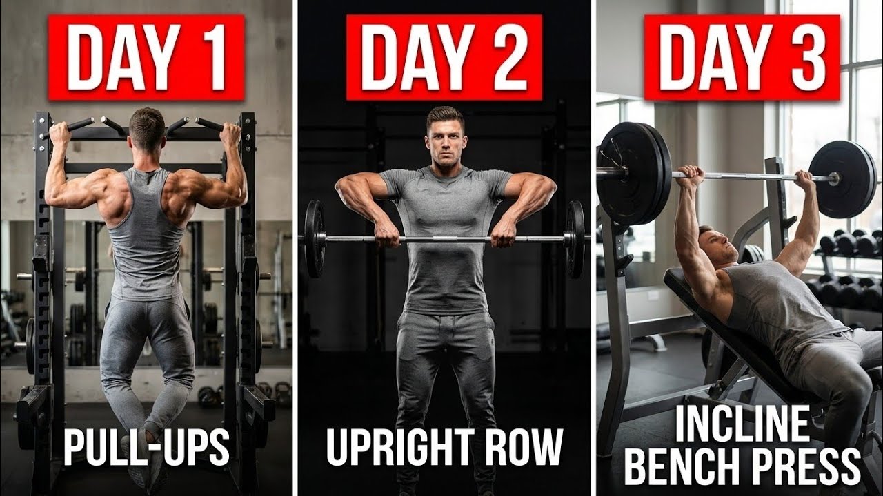 The ONLY 3-Day Split You Need to Build Muscle (Full Program)