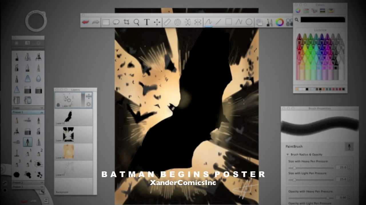 Batman Begins Poster (Quick Draw)
