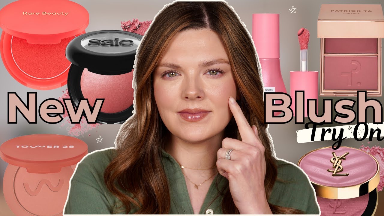 Trying All The Newest Blushes & Ranking Them!