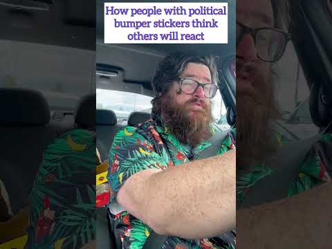 How People With Political Bumper Stickers Think