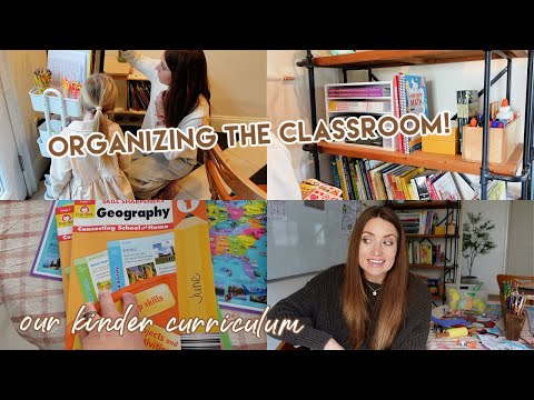 Classroom Organization & Tour **Plus Our Kindergarten Curriculum | Kendra Atkins