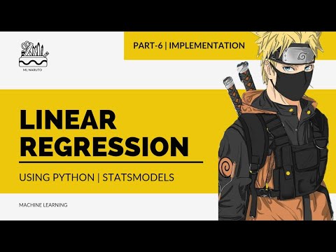 Linear Regression Implementation using Python | stats models | Linear Regression - 06