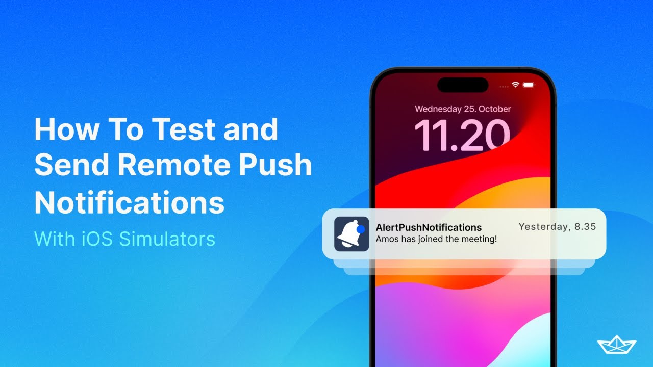 SwiftUI: Test Push Notifications With iOS Simulators