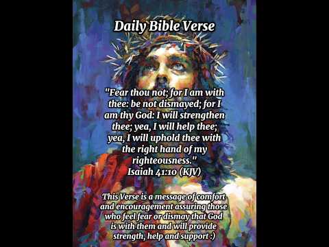 Spreading the gospel! Isaiah 41:10 (KJV) #jesuschrist #bible #spreadingthegospel