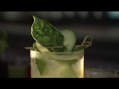 Mocktails from the Oakland Art & Novelty Co. on Live in the D