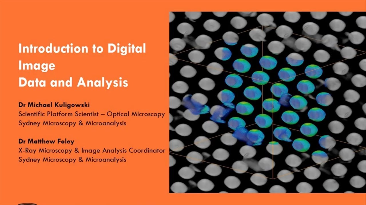 Intro to Light Microscopy 6: Digital Image & Data Analysis
