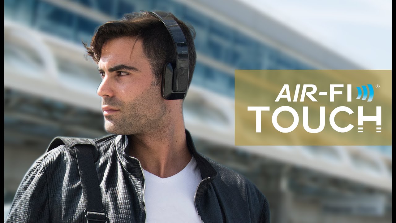 Air-Fi Touch Bluetooth Wireless Headphones - MeElectronics - Touch of ...