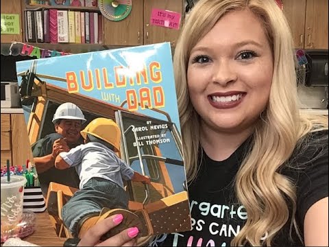 Building with Dad and Rhyming Words