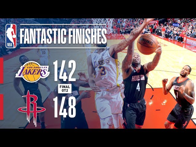 Top 5 scoring performances by James Harden against LA Lakers