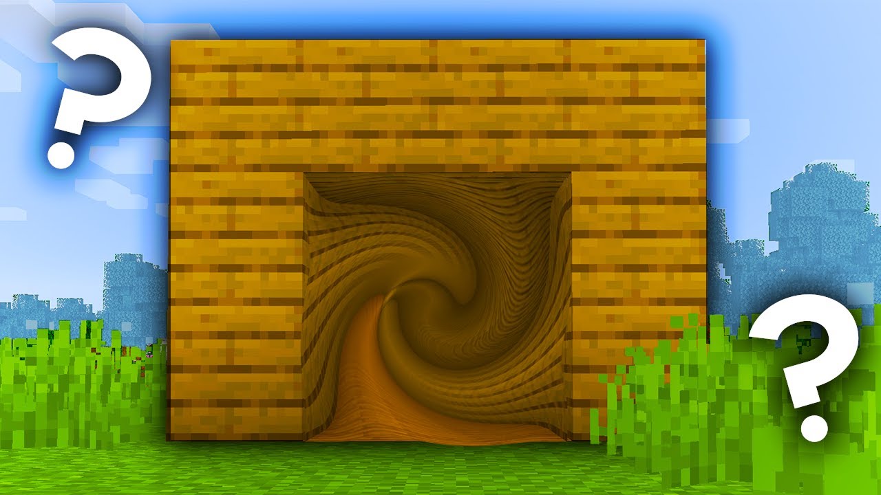 Minecraft's Non Euclidean mod is crazy