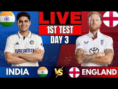 Live: India vs England, 1st Test - Live Score & Commentary | Eng vs Ind Live | IND vs ENG Live |