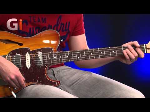Fret-King Country Squire Semitone De Luxe Honeyburst | Reverb