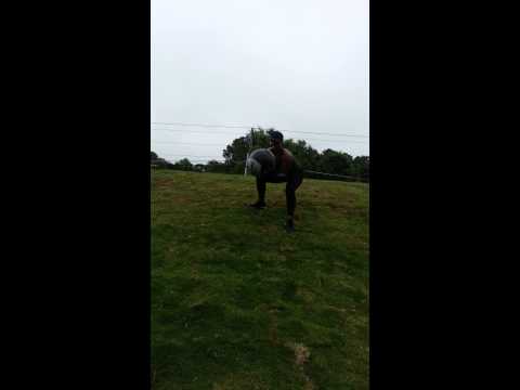 Backward Duck Walk up a Hill