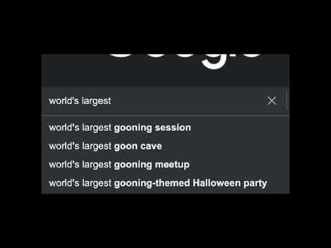 Hey Google, Whats Gooning Mean?