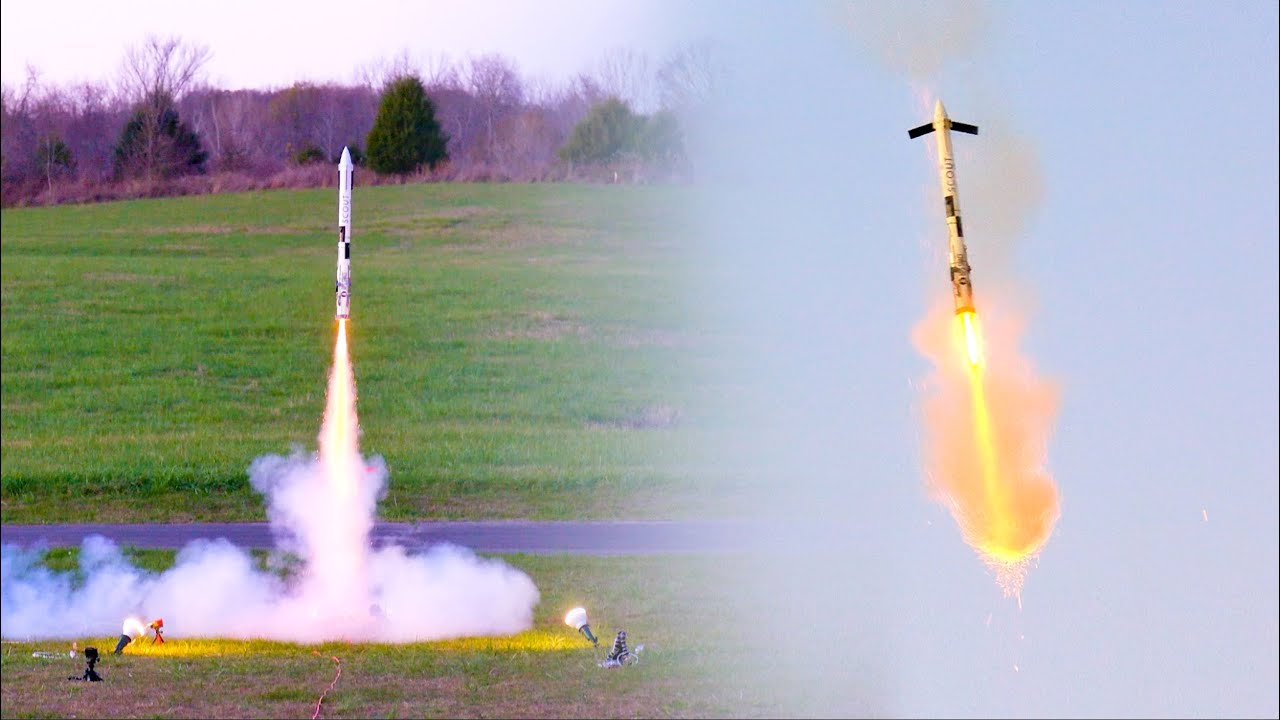 Scout E - Flight 1 Launch + Landing