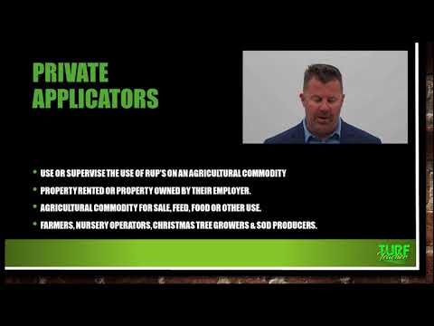 Pesticide Applicator Certification & Licensing