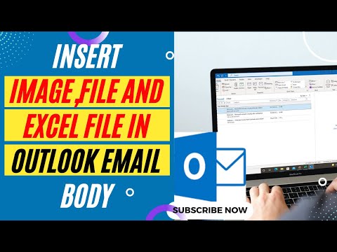 How to Insert Image, File And Excel File In Outlook Email Body
