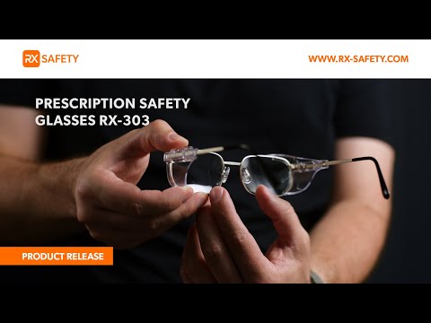 Prescription Safety Glasses RX-303 | ANSI Z87+ | RX Safety