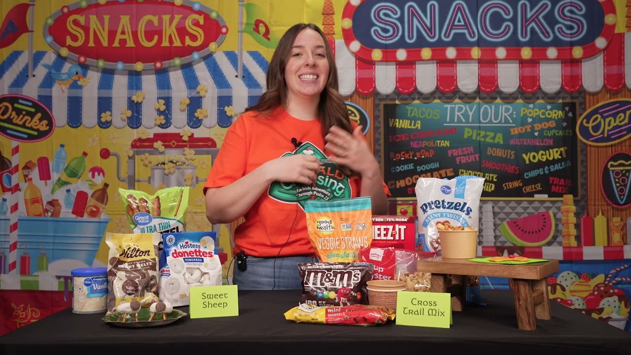Emerald Crossing VBS: Day 1 Snacks