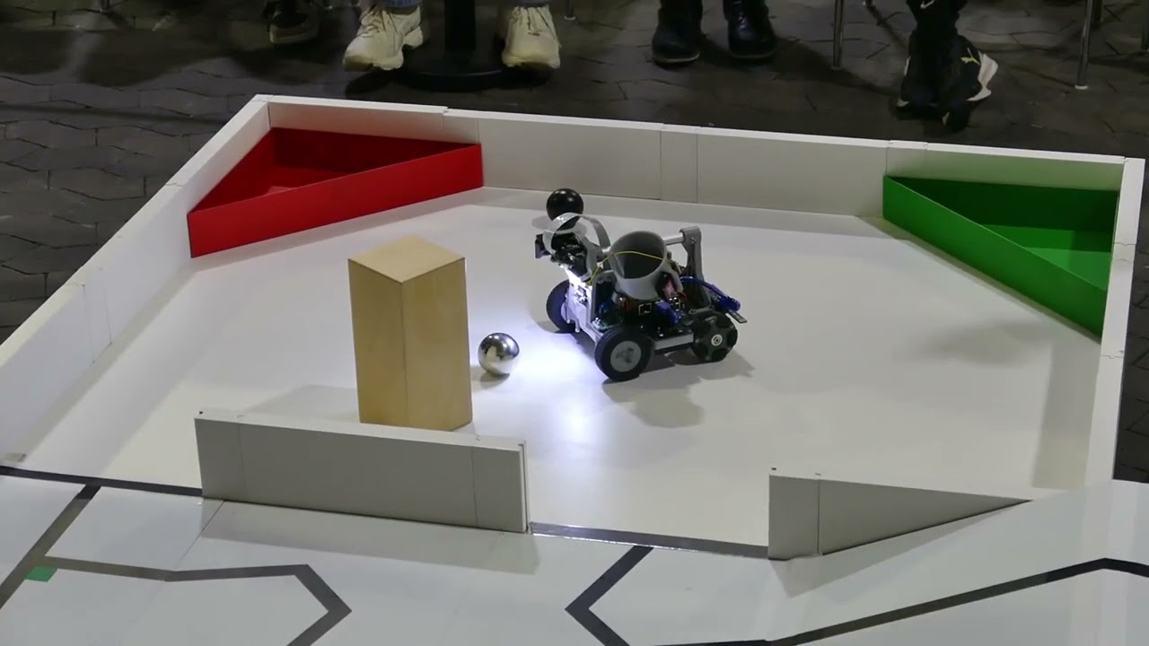 RoboCup Junior Rescue Line 2024 | 5. run, Team BitFlip German Open