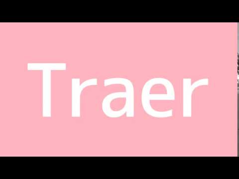How to say Bring in Spanish