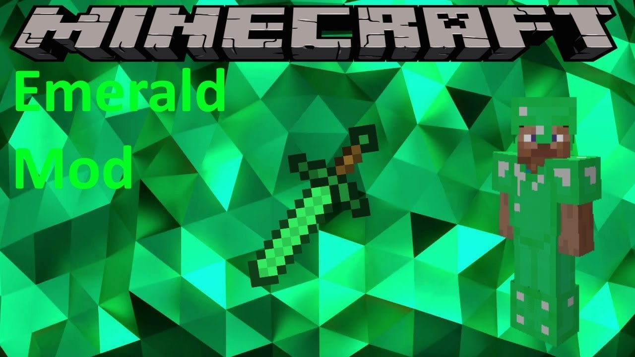 EMERALD MOD - MINECRAFT 1.12.2 (MOD SHOWCASE)