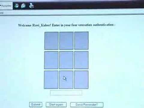 Tactile authentication