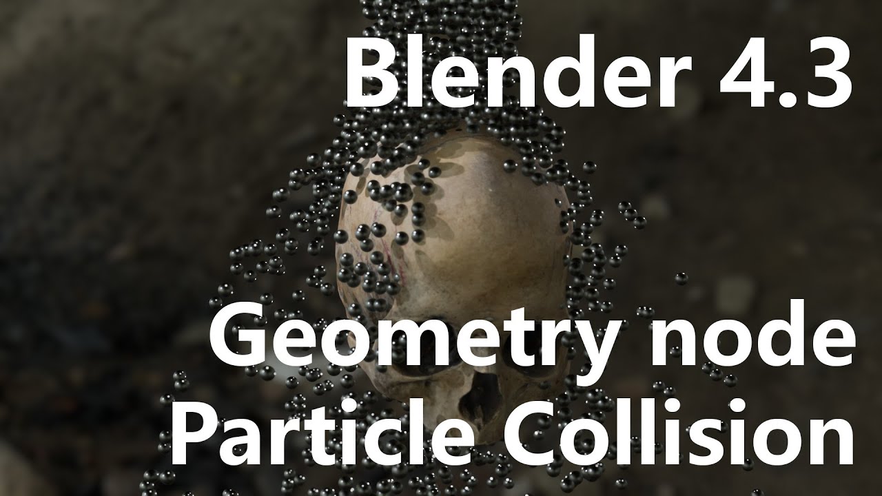 Blender 4.3: Master Particle Collision with Geometry Nodes!