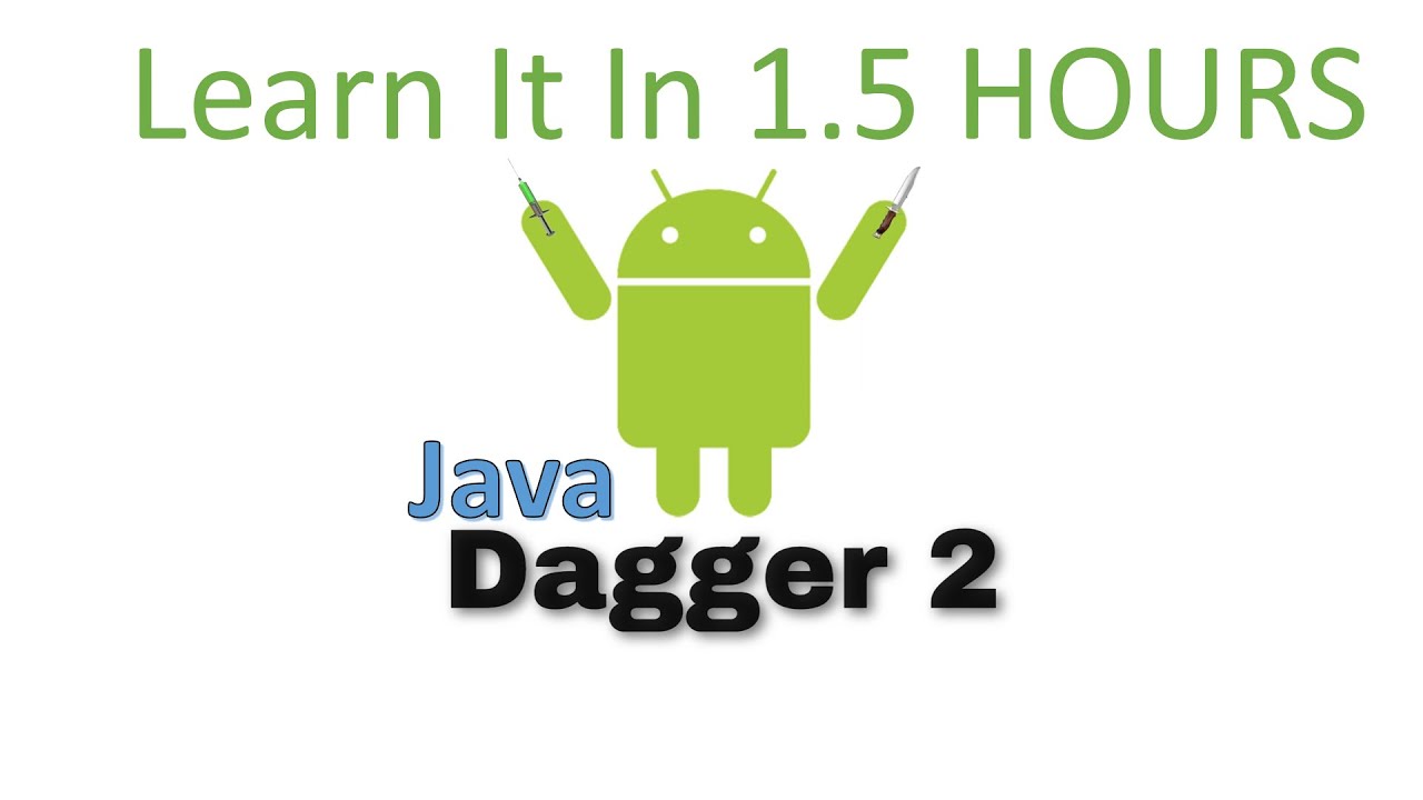 DAGGER 2 tutorial with android for beginners in Java.