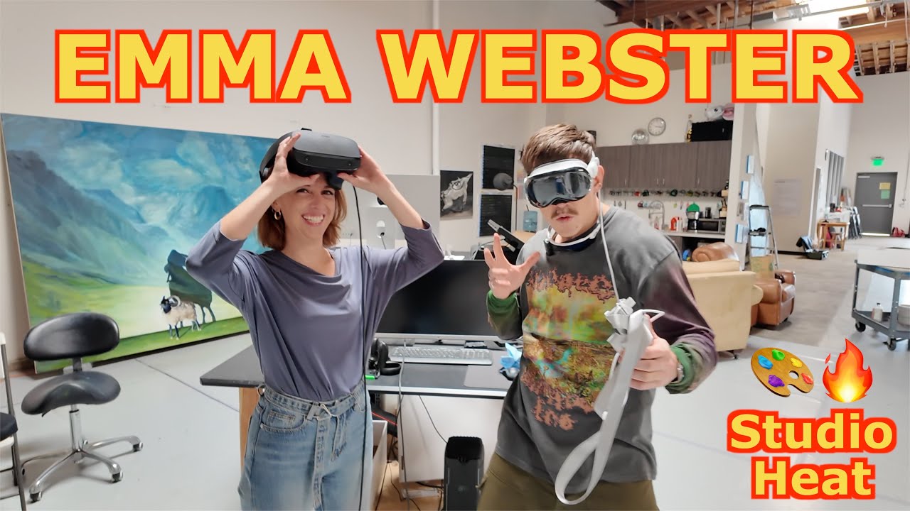 🎨Virtual Reality Studio Heat with Emma Webster🔥
