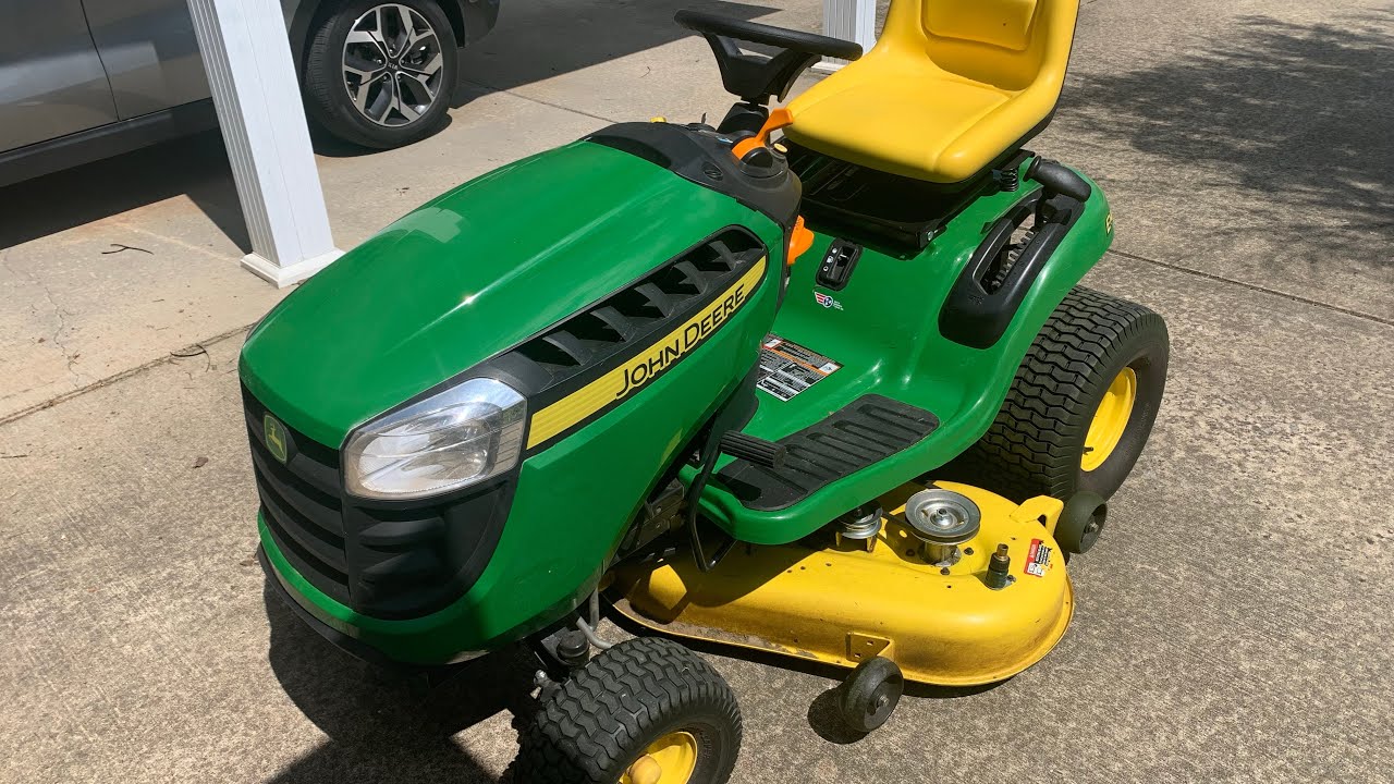 John Deere E140 Random shut down while mowing fix.