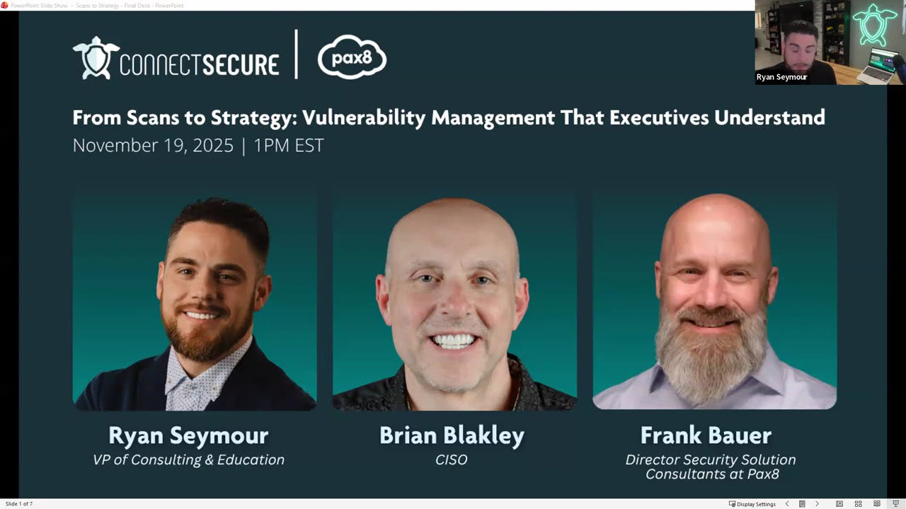 From Scans to Strategy: Vulnerability Management That Executives Understand