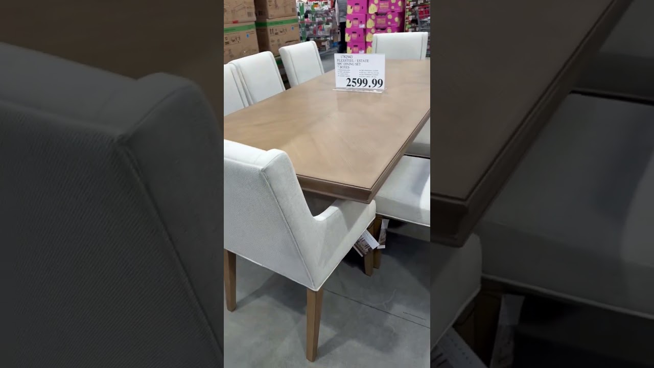 Flexsteel Estate Table @costco_canada · · · #costcocanada #costco #apitiktok #yyccostcolovers