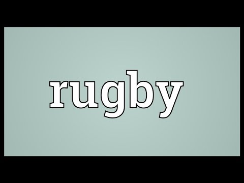 Rugby Meaning