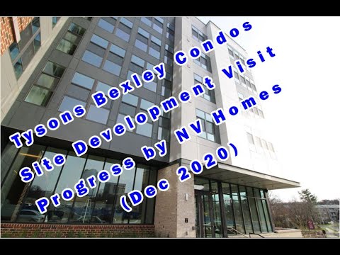 Tysons Bexley Condos 1761 Old Meadow Rd Site Development Visit (Dec 2020)