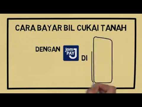 Cara - cara membayar bil cukai hasil tanah secara online