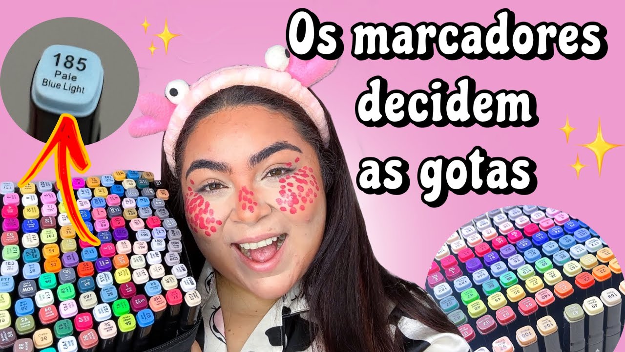 MARKERS DECIDE THE DROPS 😱💖
