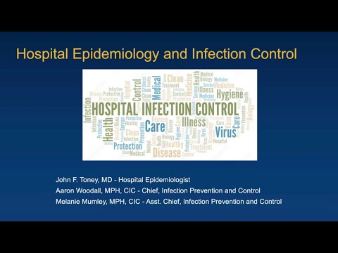 Hospital Epidemiology and Infection Control 101 -- John Toney, MD