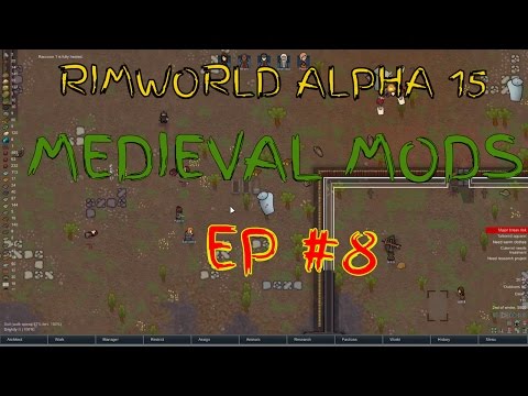 Rimworld alpha 15 modpack – EP #8 – Raider attack gone wrong – Rimworld ...