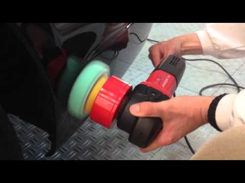 Pulido medio car care europe sobre bmw