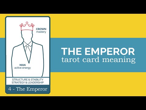 The Emperor Tarot Card Reading and Meaning
