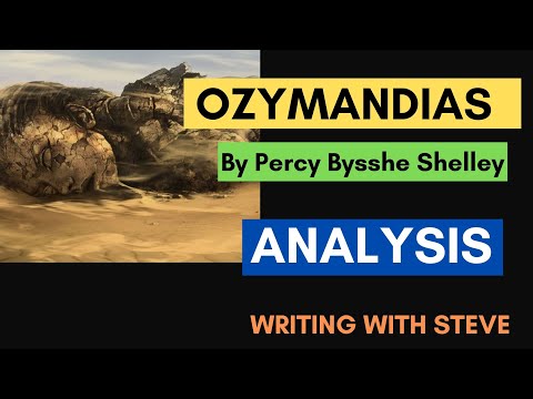 A Summary And Analysis Of The Poem "Ozymandias" By Percy Bysshe Shelley